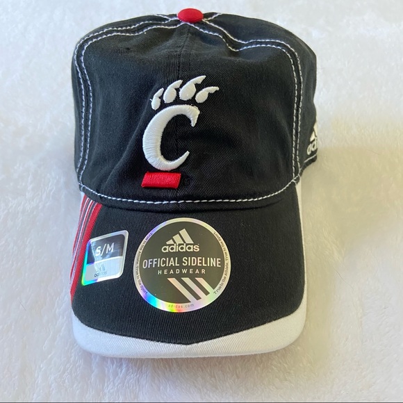 adidas | Accessories | Mens Adidas Cincinnati Bearcats Slouch Fitted ...